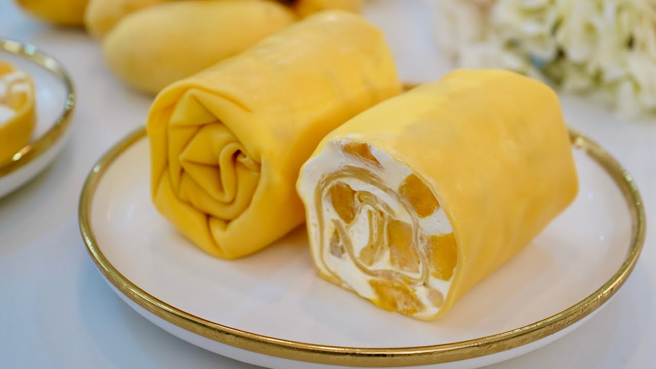 Delicious Mango Roll Cake Recipe for a Sweet Treat - PanKobo Japanese ...