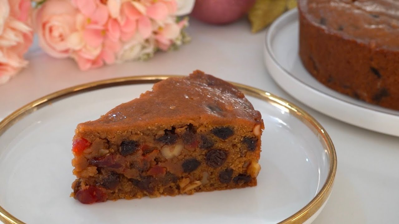 Moist Fruit Cake Recipe: Simple and Alcohol-Free - PanKobo Japanese ...