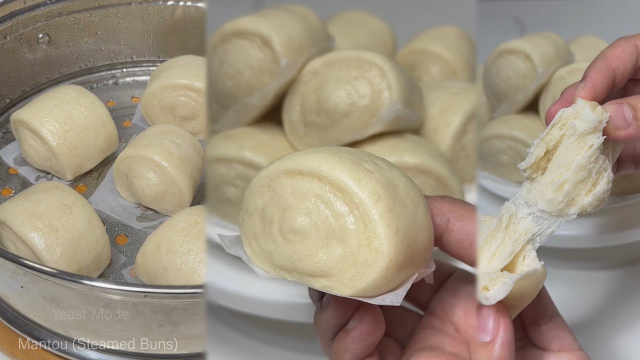 How to Make Traditional Steamed Buns (Mantou) Recipe - PanKobo Japanese ...