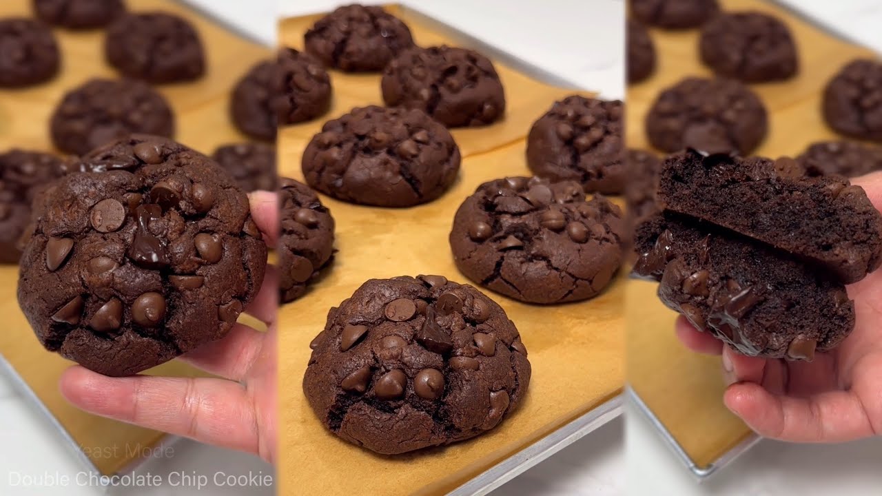 NYC-Style Double Chocolate Chip Cookie Recipe: Thick and No-Chill ...